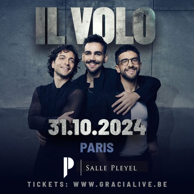 Il Volo live in Paris: a new concert has been announced for the World ...